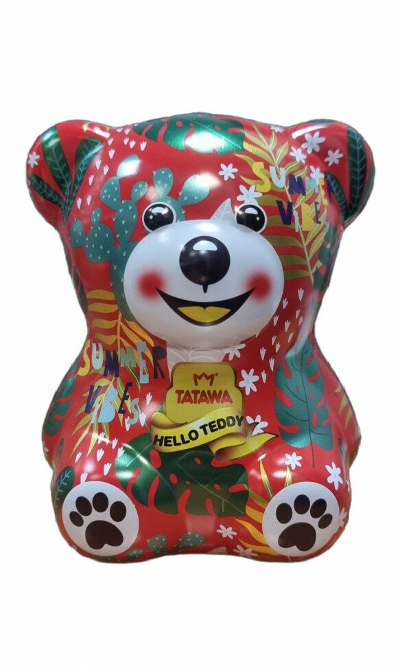 Tatawa Печенье Сдобное Мишка Hello Teddy с Шоколадным Кремом 144 г Жесть (1617333)
