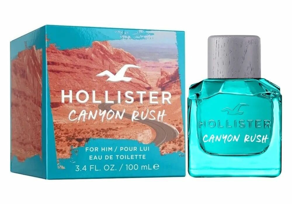 Туалетная вода Hollister Canyon Rush For Him 50 мл мужская фужерная