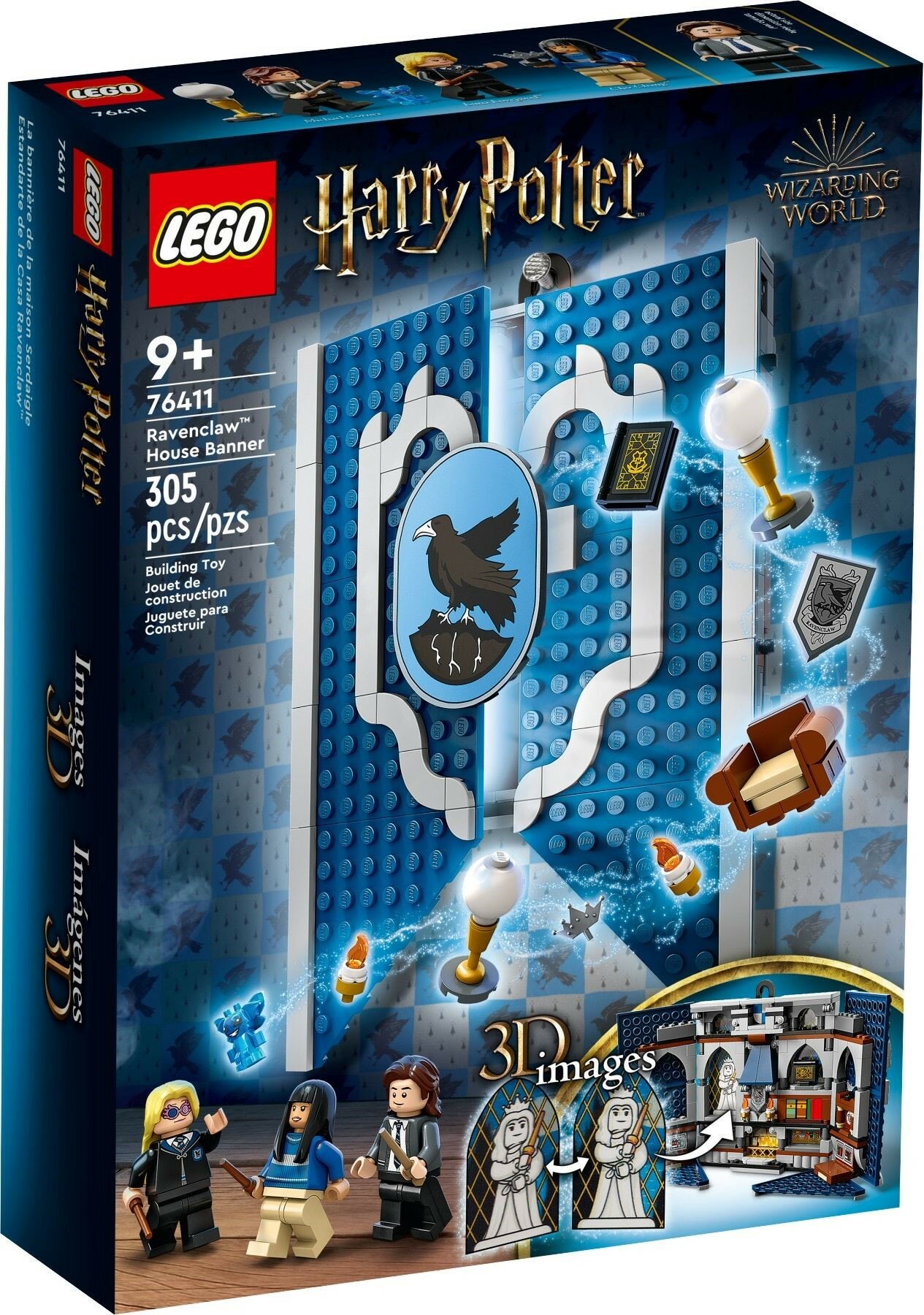 Конструктор LEGO 76411 Знамя факультета Когтевран