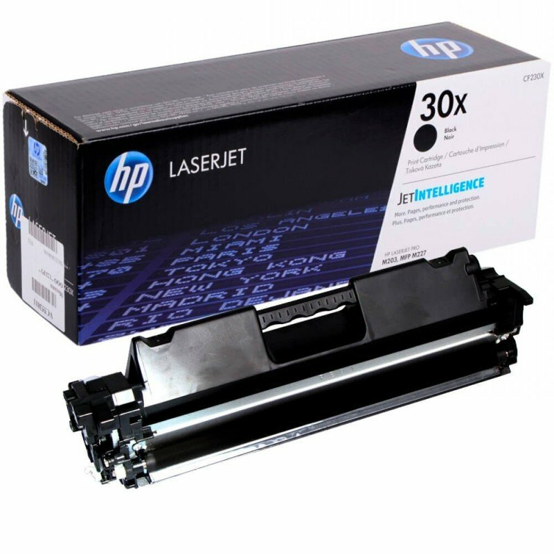 Картридж HP CF230X, для принтеров HP LaserJet, 3500 страниц, чёрный