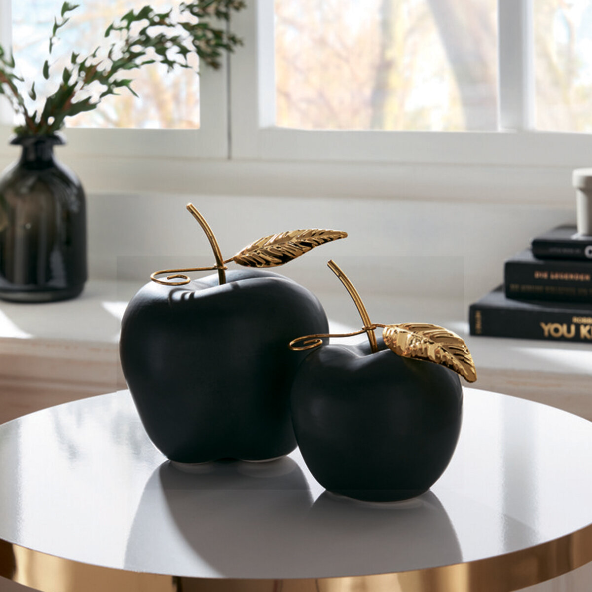 Декоративные фигуры "Яблоки", 2 штуки