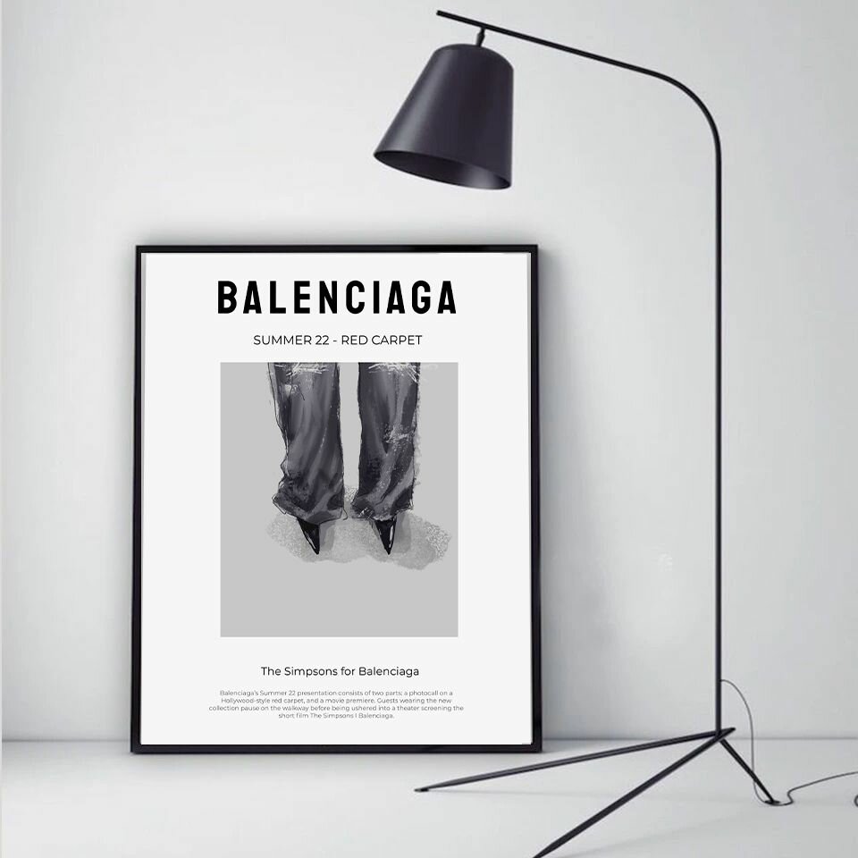 Постер, плакат на стену Balenciaga