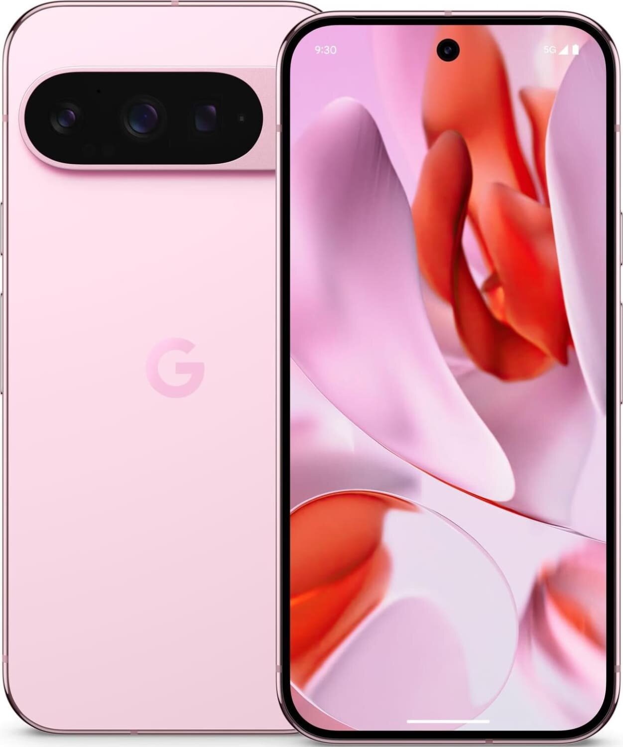Смартфон Google Pixel 9 Pro XL 16/256 Гб CA, Dual : Nano sim + eSim, Rose Quartz / Розовый