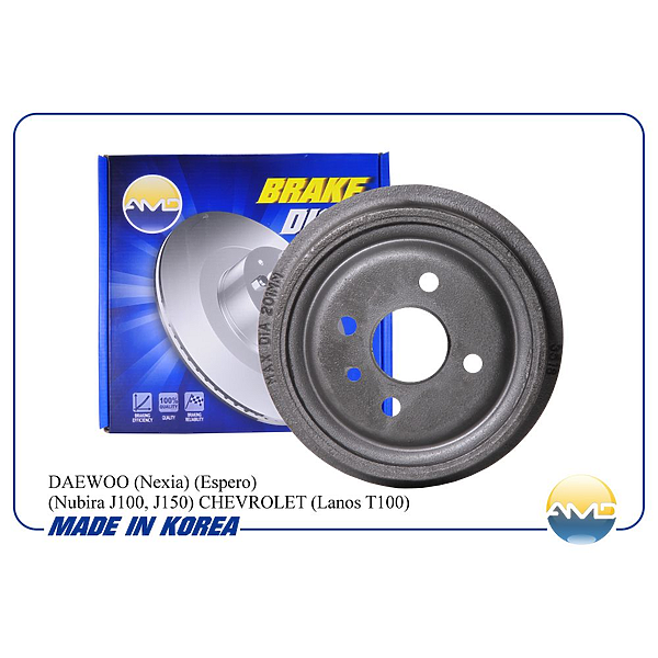 AMD AMD. BD156 (568039 / 568054 / 568057) барабан тормозной Daewoo (Дэу) (nexia) (espero)