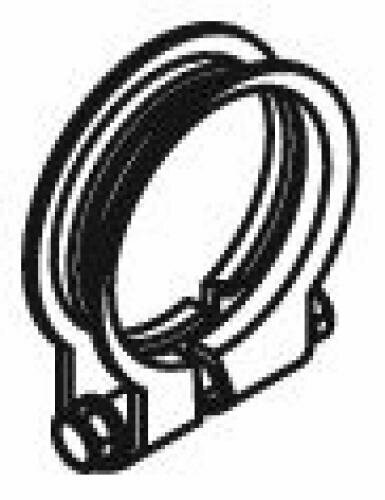 Хомут глушителя Dinex 99120 Daf: 1512843. Scania: 1335720. Volvo: 189141