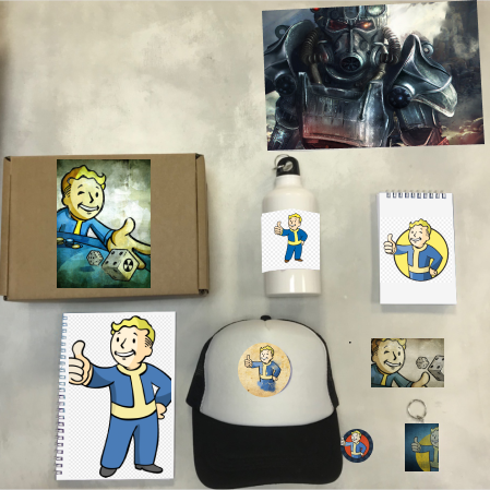 Бокс Fallout, Фоллаут №3, товары с вашими картинками