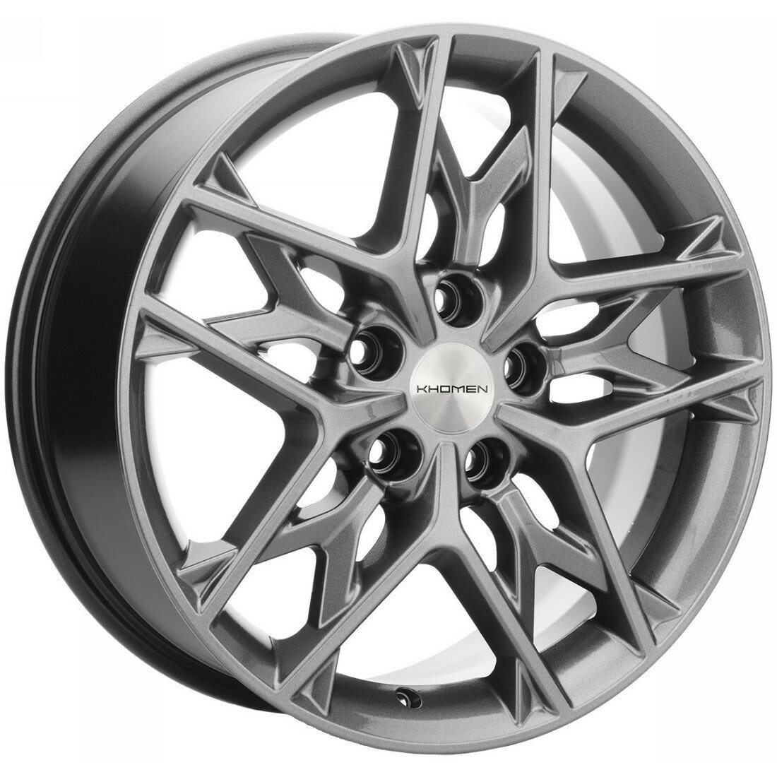 Колесный диск Khomen Wheels KHW1709 7x17 5x114,3 ET50 67,1 Gray литой для автомобиля