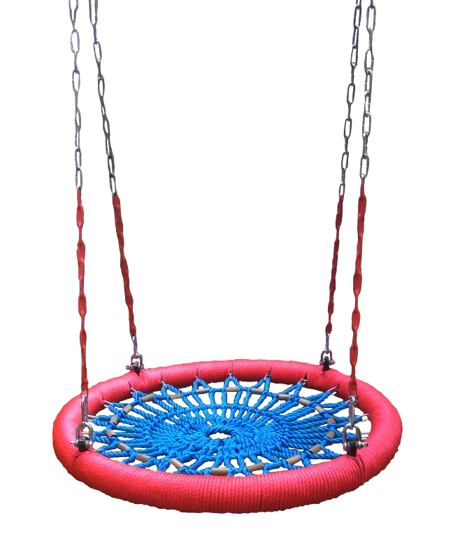 Качели гнездо 100 см общественные на цепях