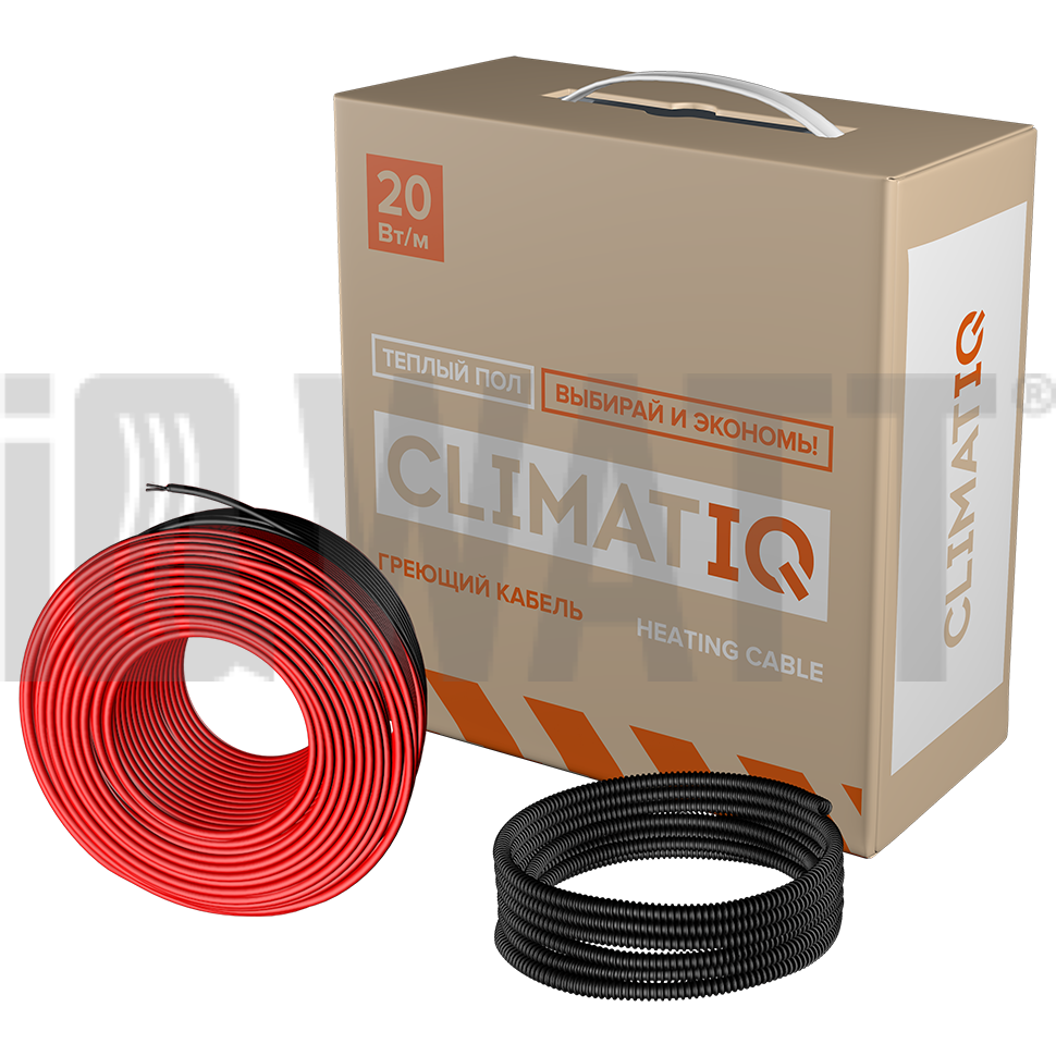 Греющий кабель CLIMATIQ CABLE 80 m