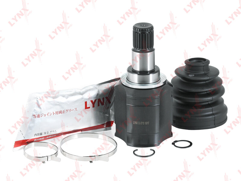 ШРУС внутренний L LYNXauto CI-3715. Для: Toyota, Тойота, Camry(Камри)(V30/V40/V50) 2.0-2.5 01-14 / Corolla(Корола)(E120) 2.0D 01-06 / Corolla(Корола)