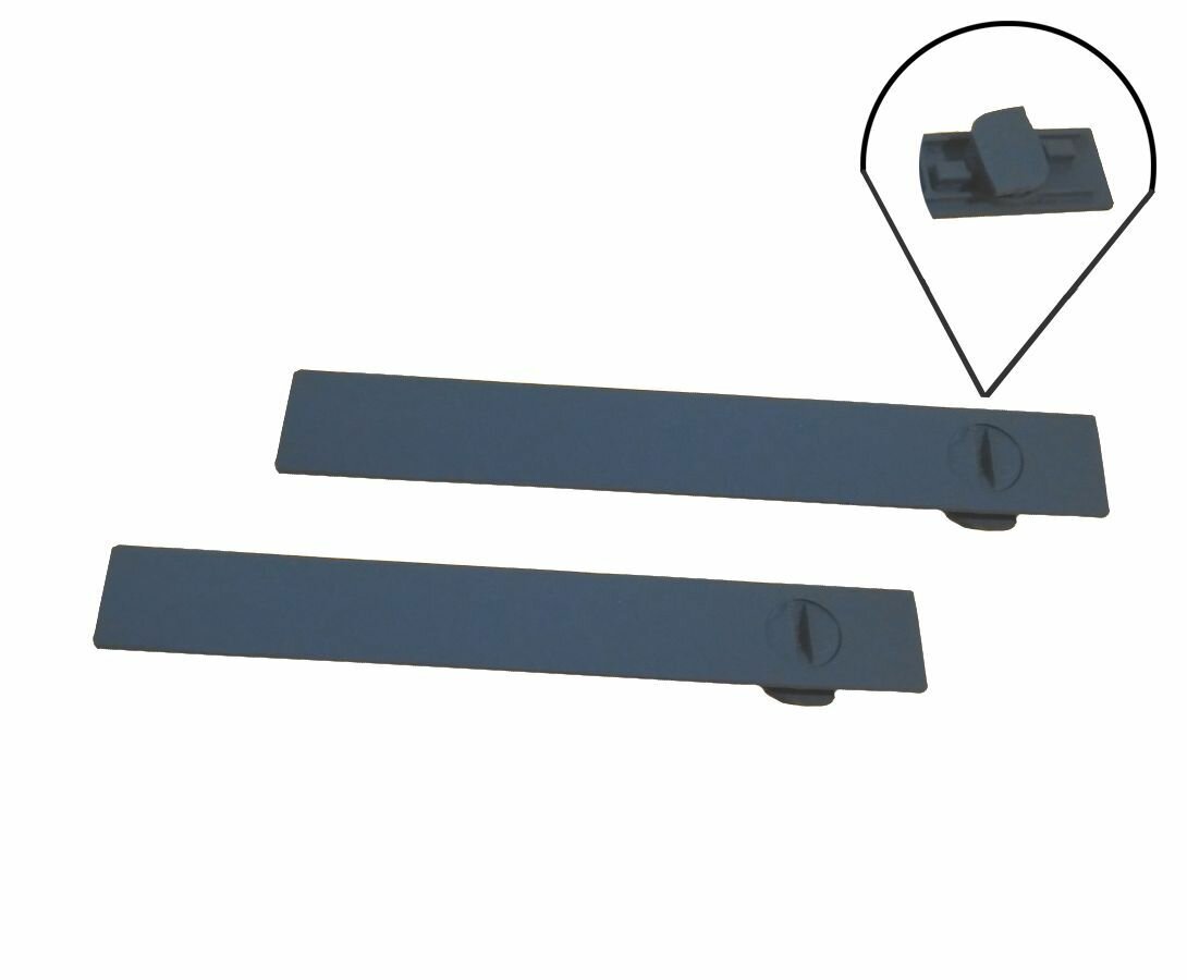 2 шт. Заглушка рейлинга крыши для автомобиля Ford Focus 2, грунтованная, 1339647