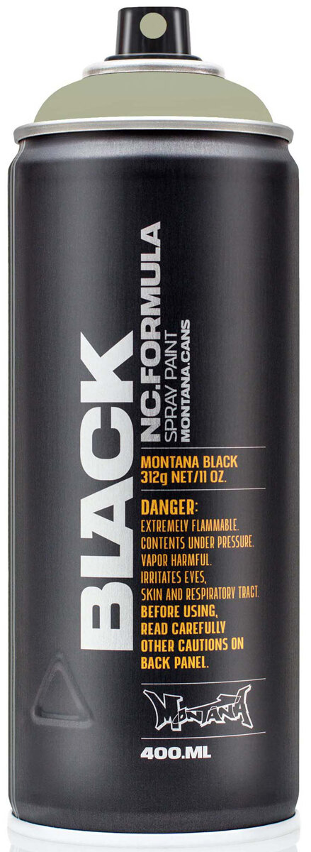 Краска для граффити аэрозольная MONTANA BLACK ганнибал 0,4л 6910 BLK