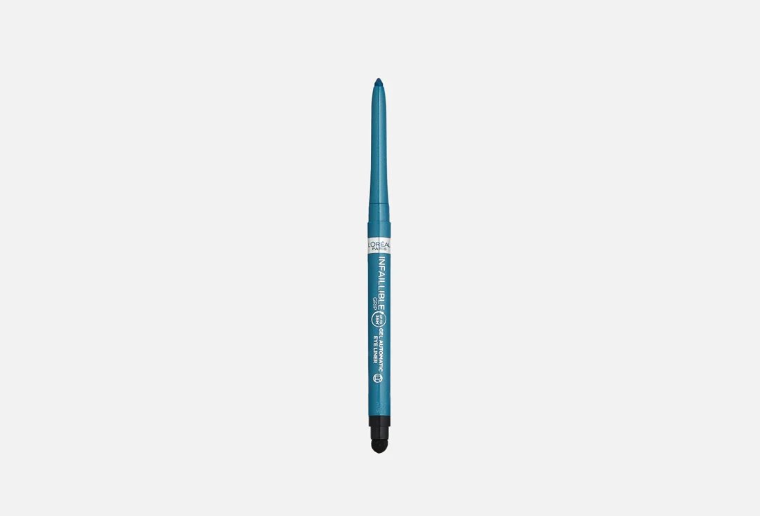 Автоматический гелевый карандаш для глаз L'Oreal Paris Infaillible grip, тон Бирюзовый, 0.3 г