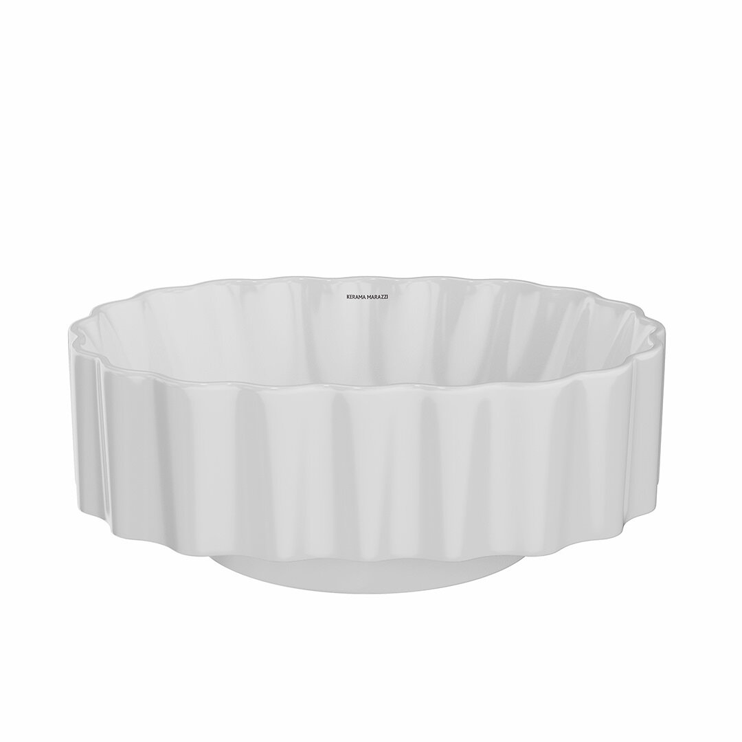 Раковина накладная (53х38) Kerama Marazzi Artbasin CC. wb.50\WHT