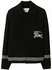 Рубашка BURBERRY EKD, размер 46, black / black