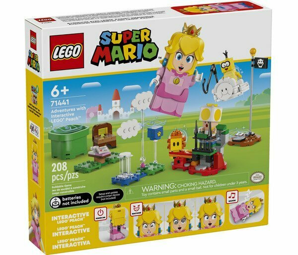 Конструктор LEGO Super Mario 71441 Приключения с интерактивной принцессой Пич (Lego 71441)
