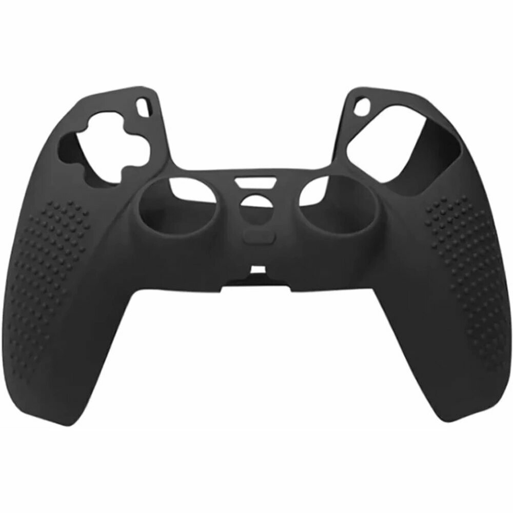Силиконовый чехол для геймпада Sony DualSense (чёрный) Чёрный