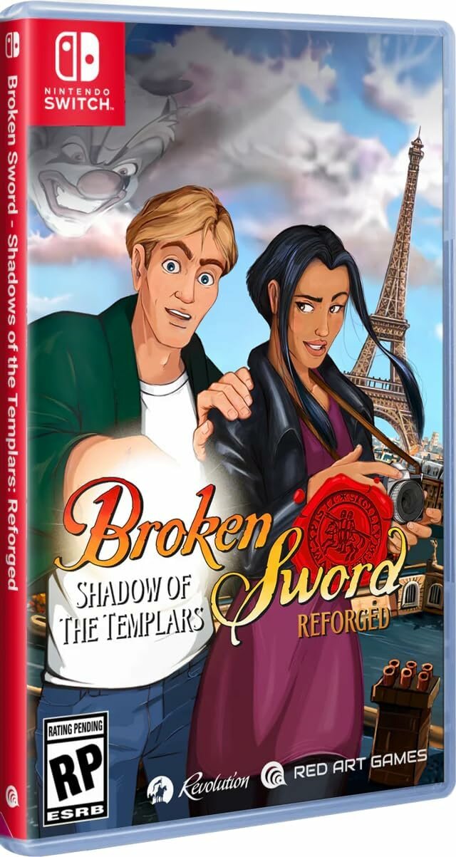 Broken Sword Shadow of the Templars: Reforged Nintendo Switch (русские субтитры)
