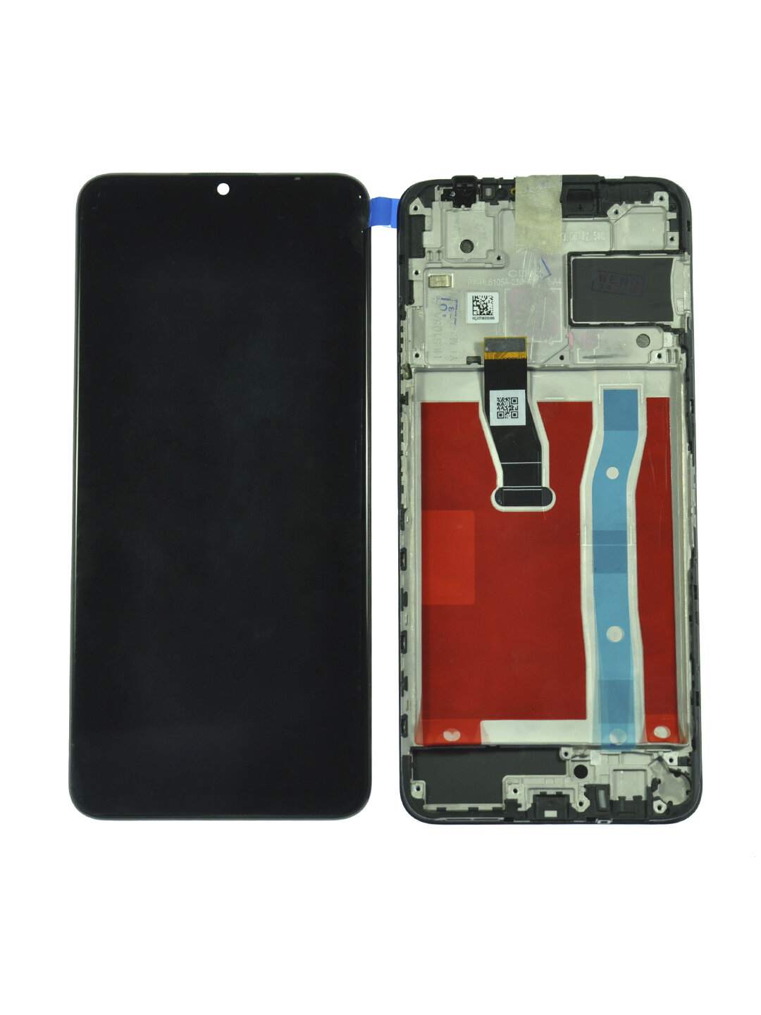 Дисплей для Huawei Nova Y70/Y70 Plus/Nova Y71 (MGA-LX9N)+Тачскрин черный в рамке ориг100%