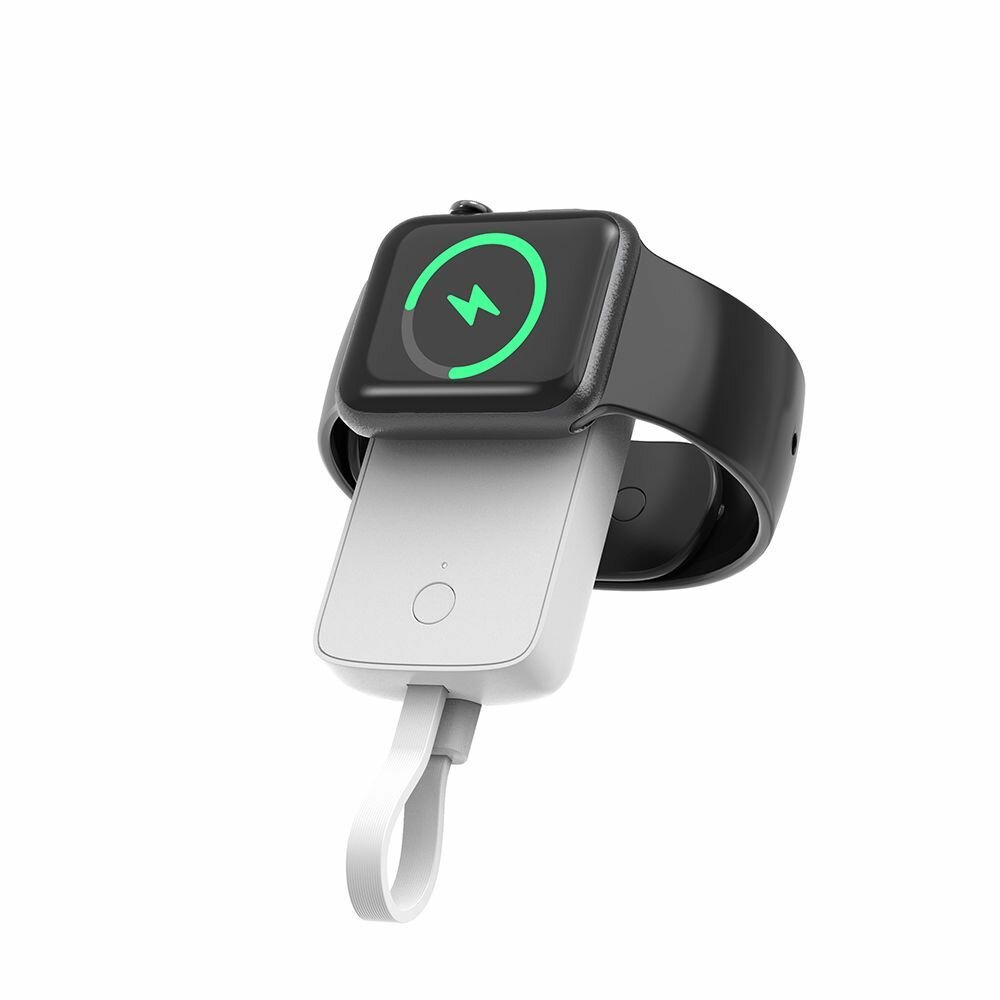 Беспроводная зарядка для смарт-часов WiWU 2 In 1 Wireless charger for Smart Watch Portable Power bank, Wi-M22