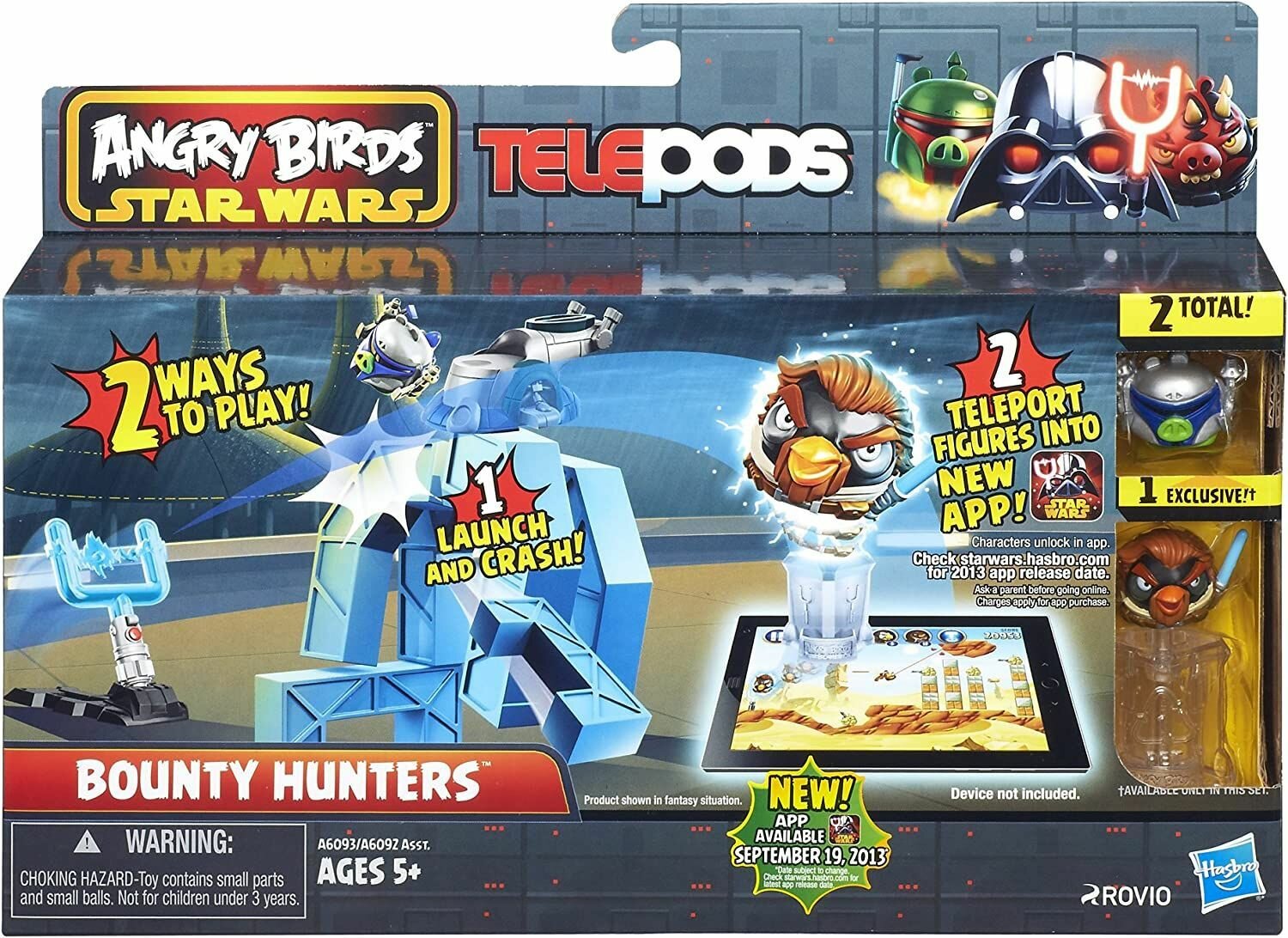 Фигурки и аксессуары, Игровой набор Angry Birds Star Wars Launching (A6093)