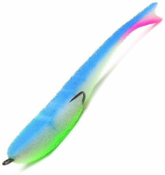 Рыбка поролоновая незацепляйка Jig It длина 125 мм, цвет 124, пакет 4 штуки