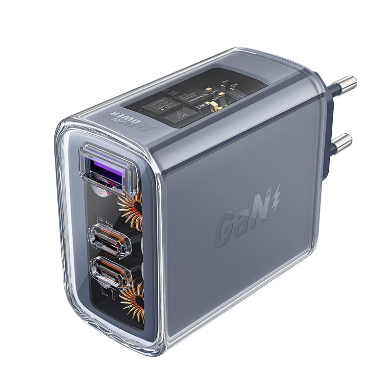Стильное ЗУ 65W 2(C) + U Acefast A45