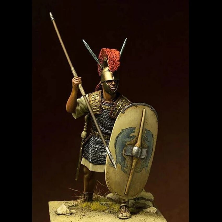 Модель солдата римского воина KIMERA 1/24 75 мм