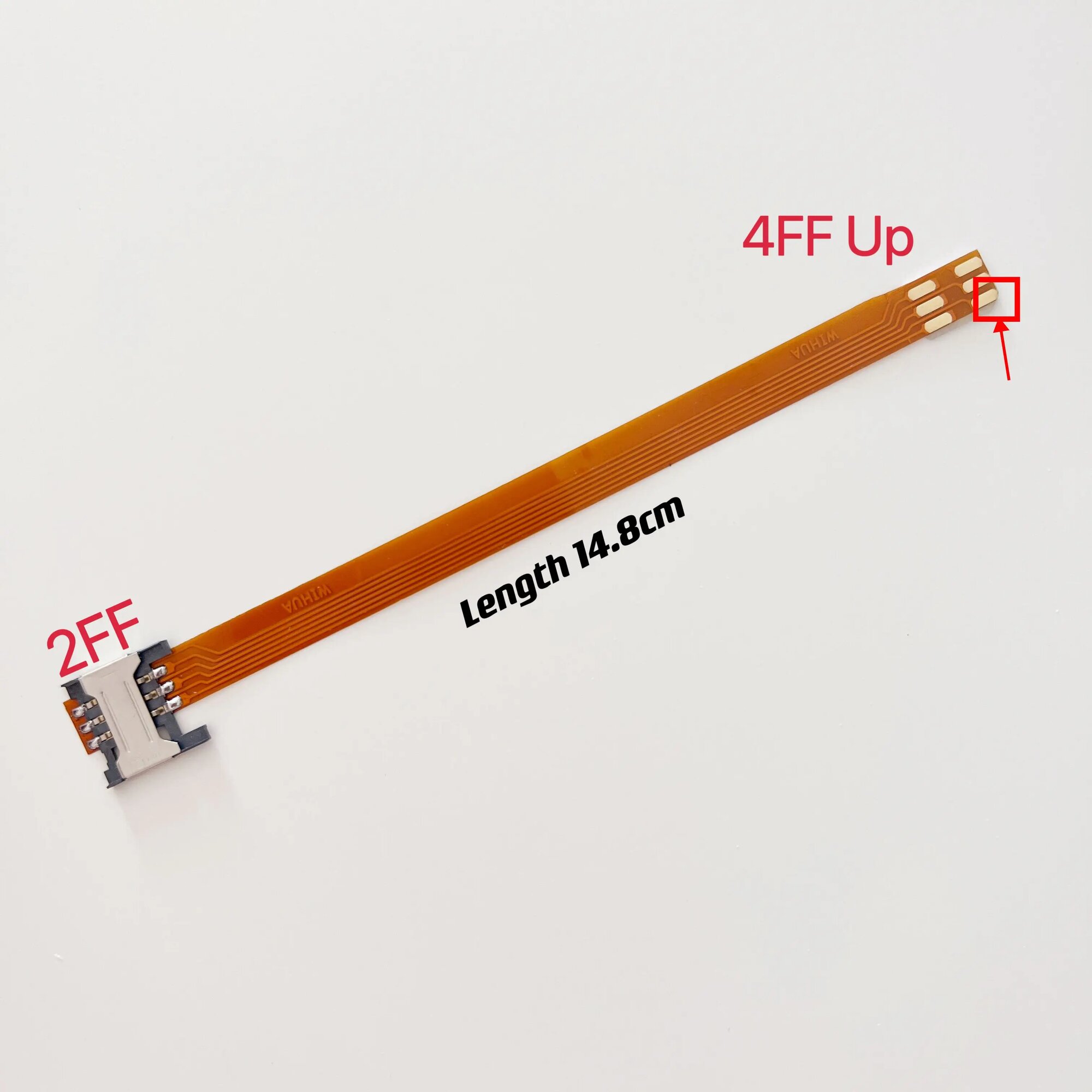 2FF Стандартный удлинитель SIM-карты Cconverter на стандартную SIM-карту 3FF Micro 2FF Мягкий удлинитель кабеля 148 мм Адаптер-конвертер 4FF Reverse