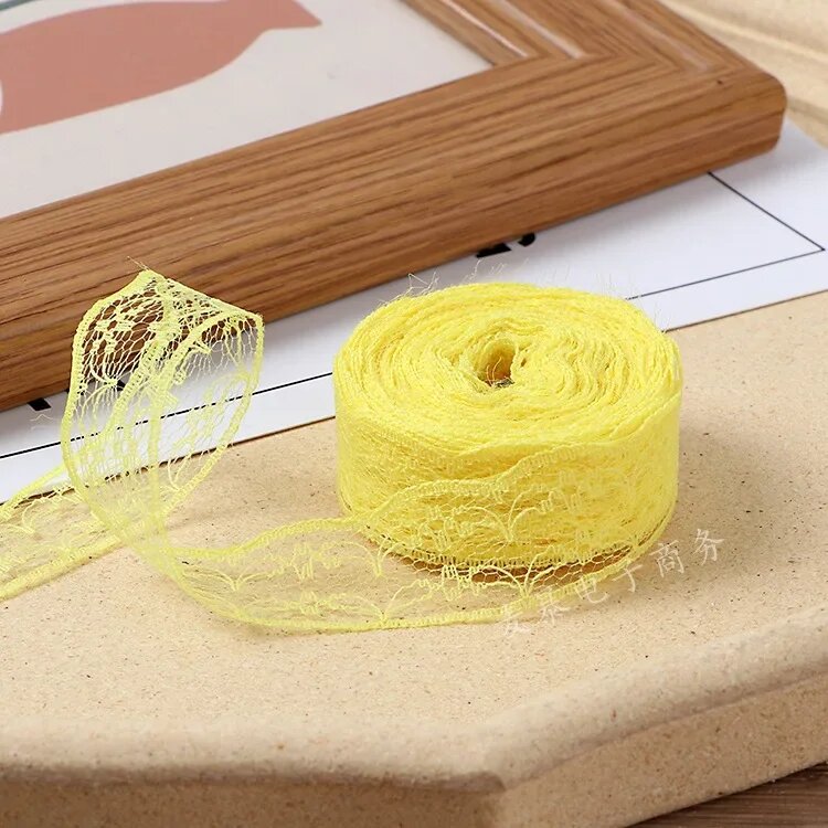 Wusmart Ажурная цветочная лента 22мм
