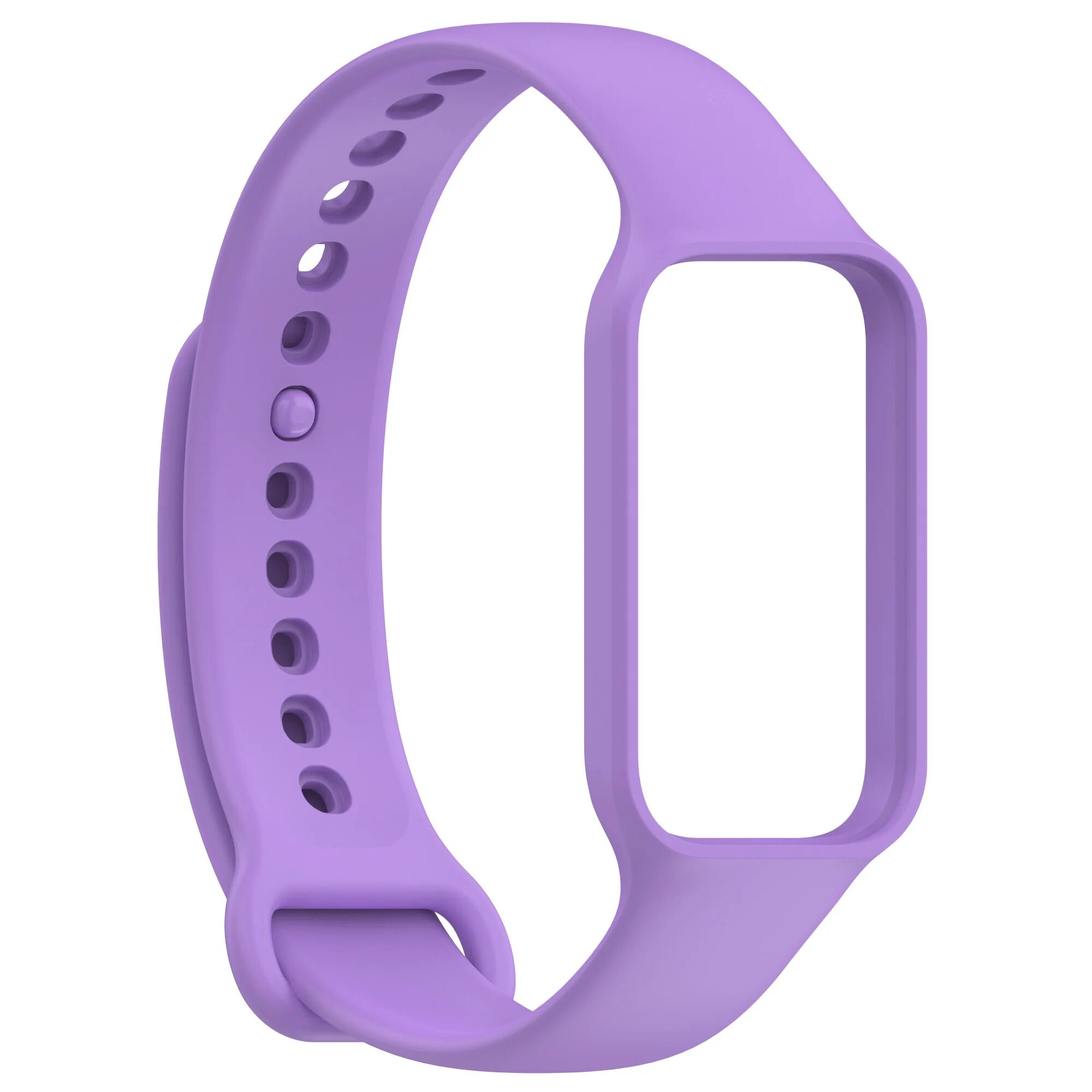 Силиконовый ремешок для Redmi Smart Band 2 / Xiaomi Band 8 Фиолетовый, PURPLE, Redmi smart band2