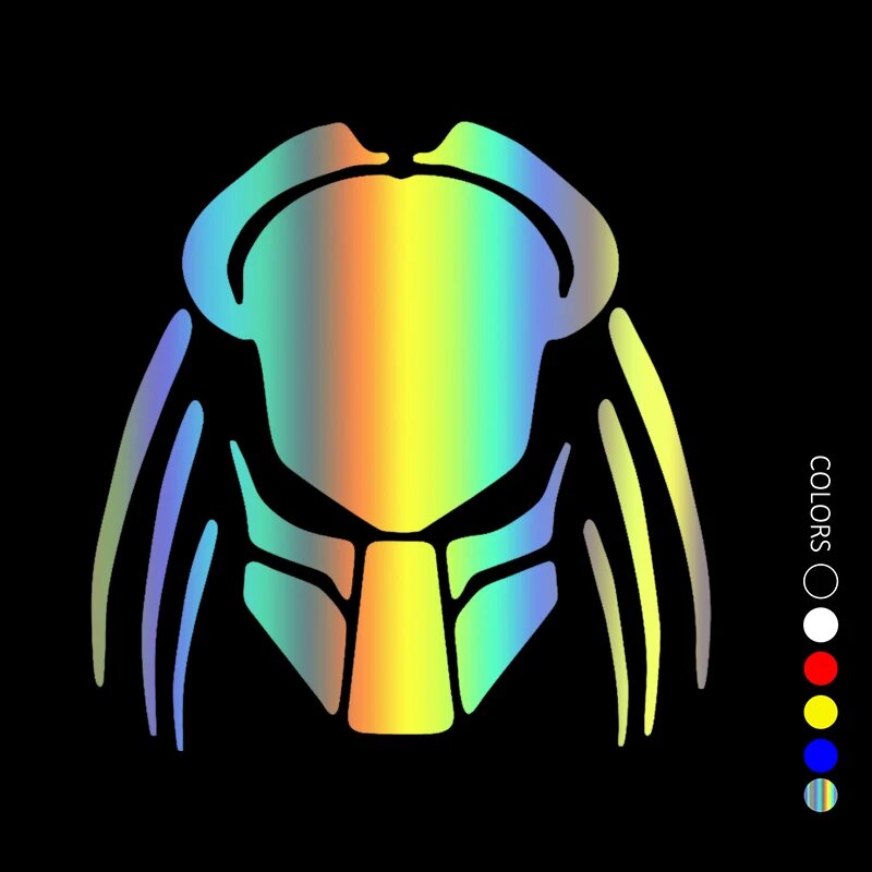 Наклейка Predator 10x10 см, Laser 30941