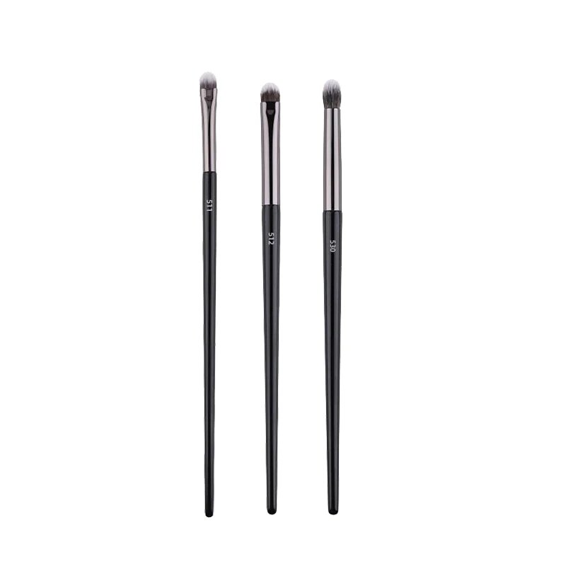 Кисти для макияжа глазами 3 шт. Handle Color: 511 512 530