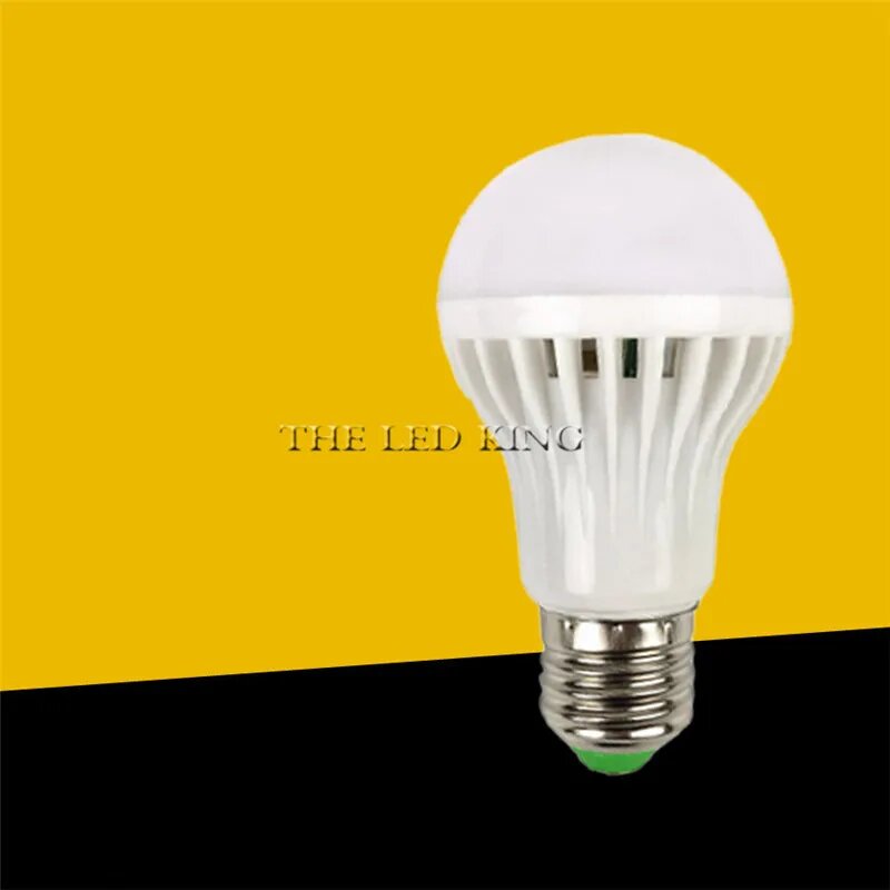 Светодиодная лампа THEBSE со встроенным датчиком движения и звука 220В Sound Sensor, Cold White, 12 Вт