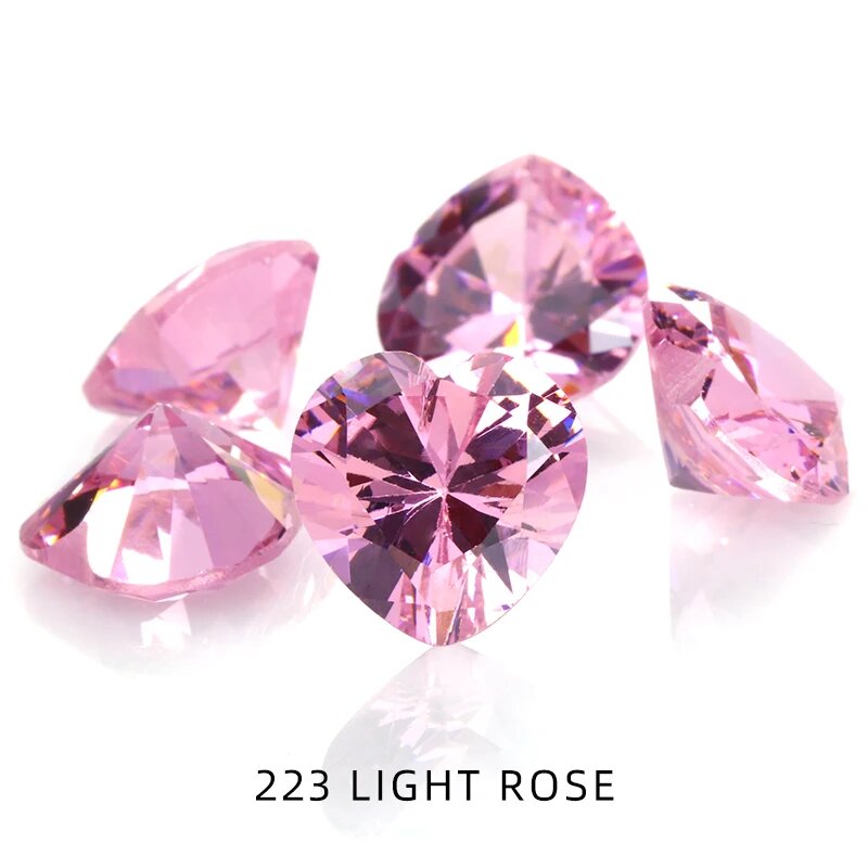 Циркон Light Rose 8mm для вышивания, 10 шт