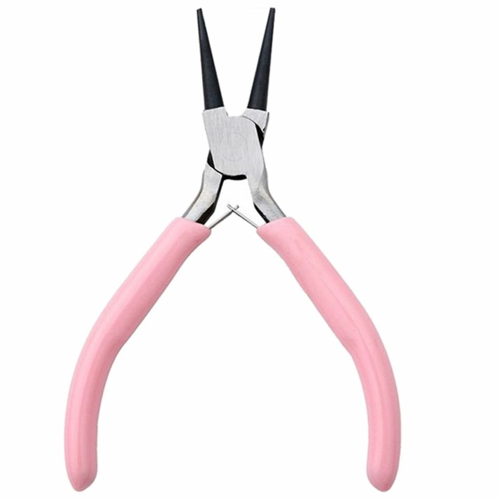 (1 пара) Розовые двойные круглые плоскогубцы ювелирные плоскогубцы-2