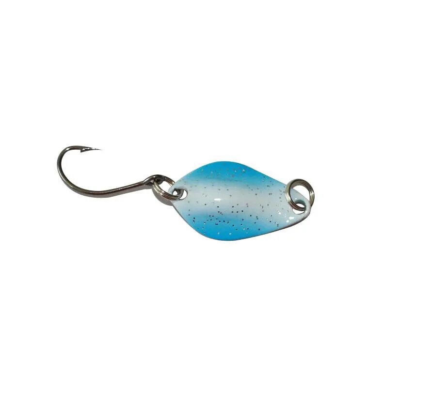 GIDELUN блесна ложка 2г/1г для форели Бирюзовый, 2g 2.5cm, color 2 single