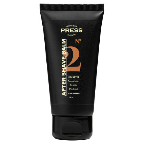 PRESS GURWITZ PERFUMERIE № 2 Tonka bean, Pepper, Patchouli Бальзам после бритья для мужчин 50 мл