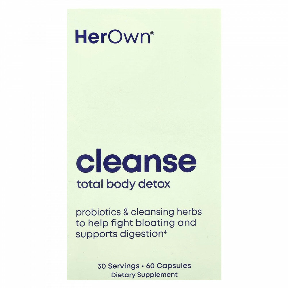 Her Own, Cleanse, 60 капсул