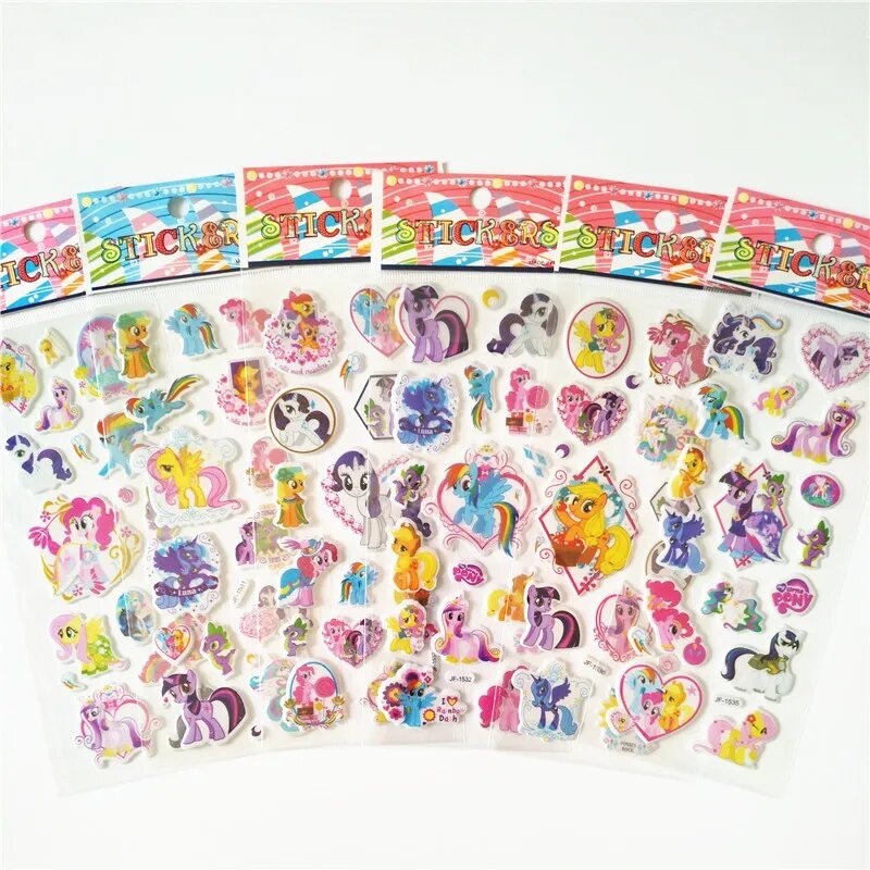 Наклейки My Little Pony, набор xiaoma, 3D