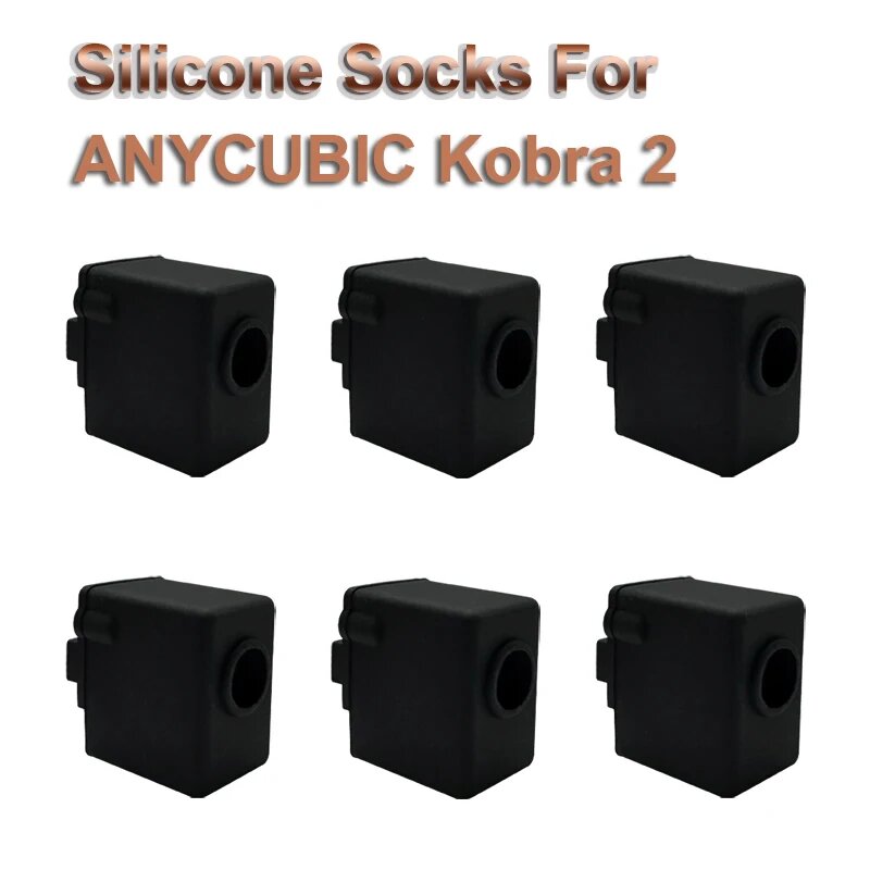 Силиконовые чехлы для 3D-принтера ANYCUBIC Kobra 2 (6 шт.) 8pcs socks