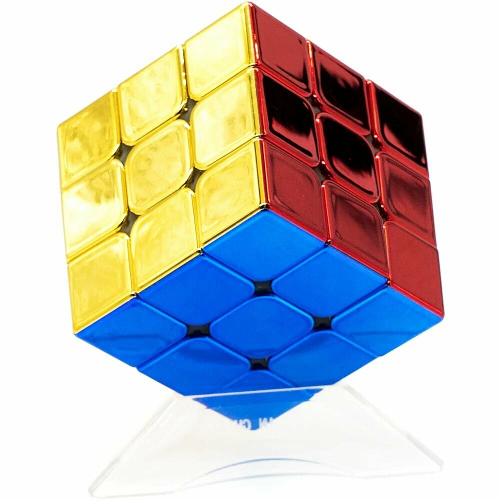 Кубик рубика зеркальный / ShengShou 3x3 Legend Metallic / Игра головоломка