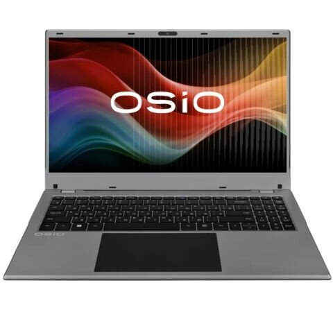 15,6" Ноутбук OSIO BASELINE B150I (B150I-005S) серебристый - 1920x1080, IPS, Intel Processor N100, ядра: 4 x 0,8 ГГц, 8 ГБ, SSD 512 ГБ, Intel UHD Graphics, Windows 10 Pro