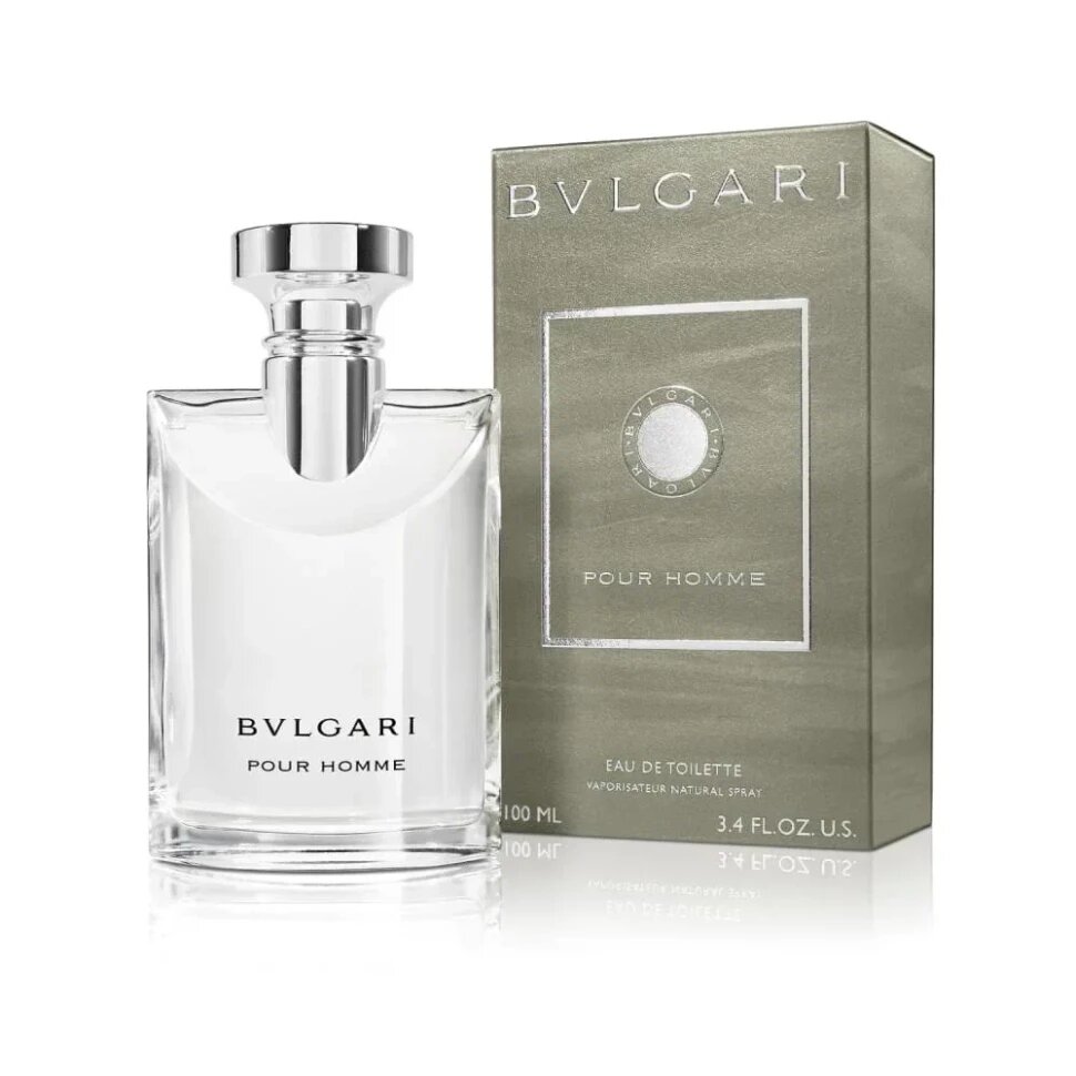 Туалетная вода BVLGARI Pour Homme, мужская, восточно-ароматическая, 100мл