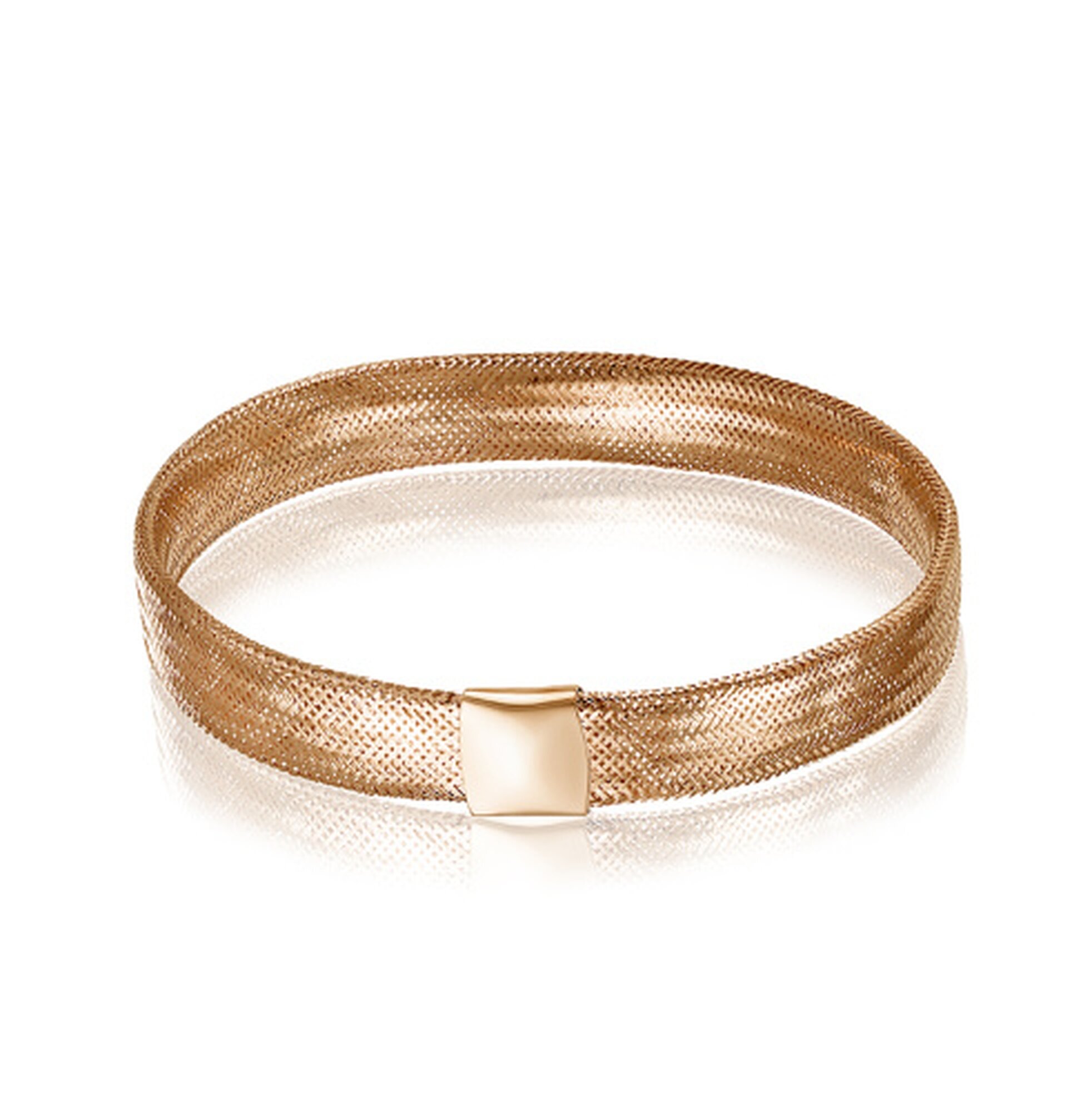 Браслет, красное золото, 585 проба