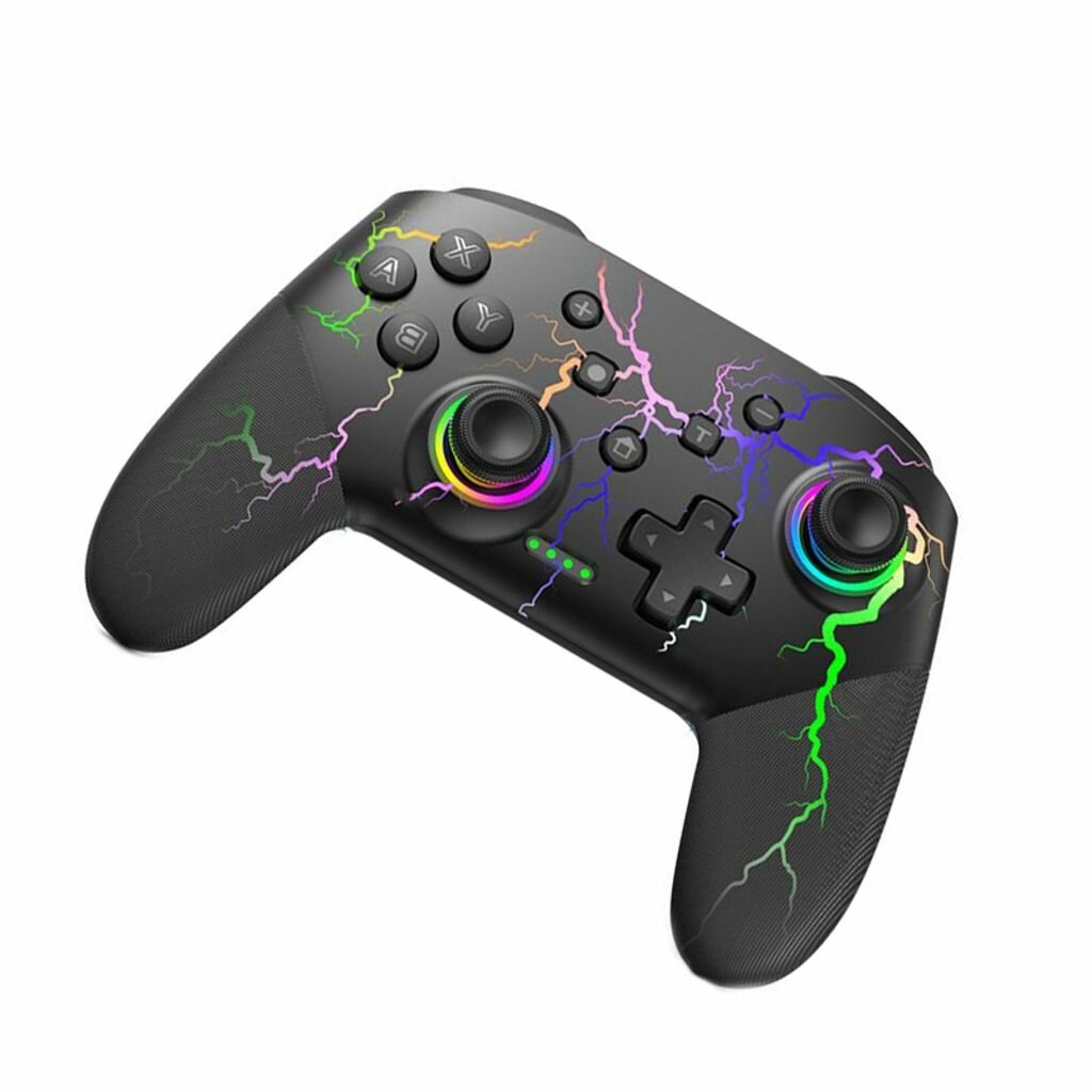 S80 Беспроводной Bluetooth-совместимый контроллер игрового контроллера для встроения ПК на 900 мАч вибрации аккумулятора