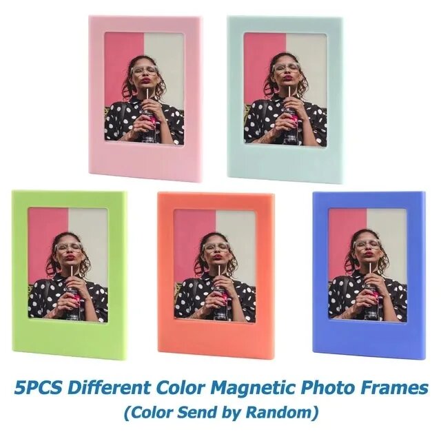 Магнитные фоторамки AEVYVKV 3 дюйма для Instax Mini 5 Any color