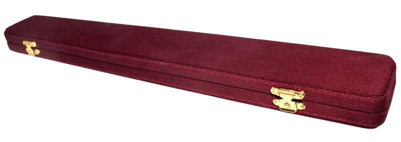 Футляр для 2х дирижерских палочек (не более 38 см) HCCY-2 такт, бордовый, ткань