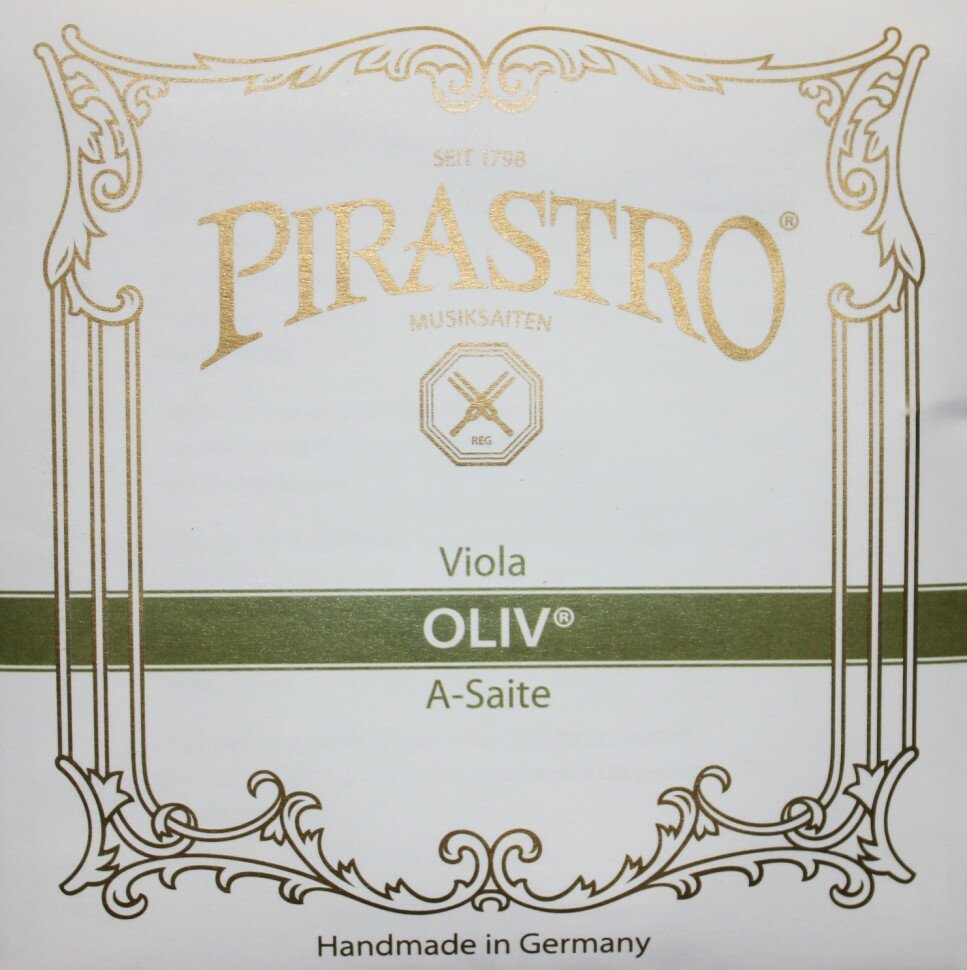 Струна альтовая A(ЛЯ) OLIV, толщина 13 3/4, жила/алюминий, Германия, Pirastro, 221141з