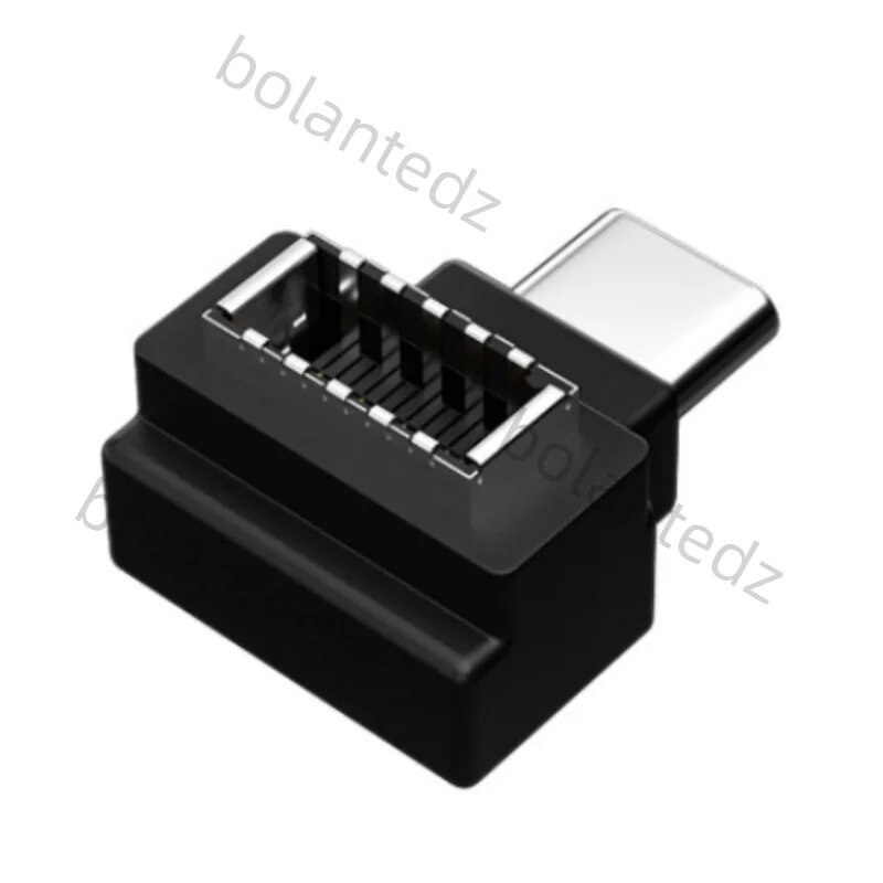 Адаптер USB Type-C to RJ45, черный